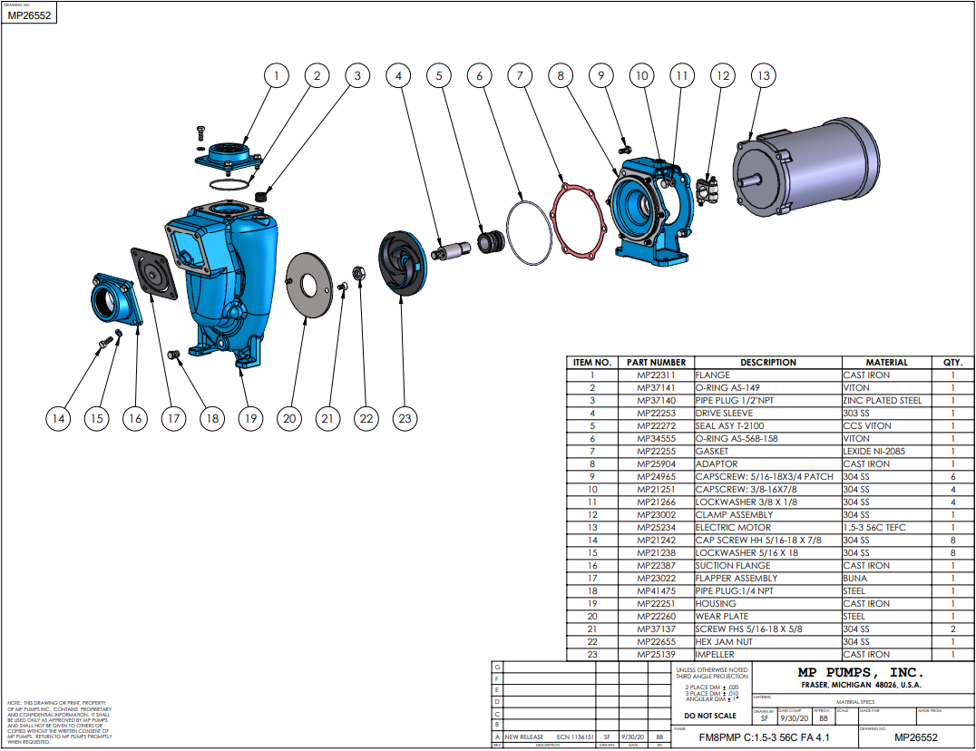 FM8PMP C:1.5-3 56C FA 4.1